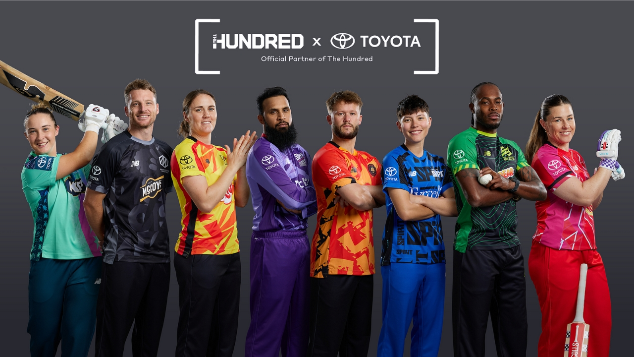 Toyota joins The Hundred kits as ECB automotive partner for 2025