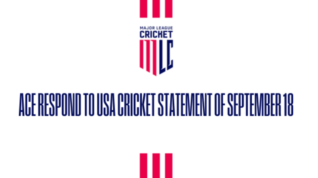 ACE rebuts USA Cricket, cites court's expedited hearing in legal dispute