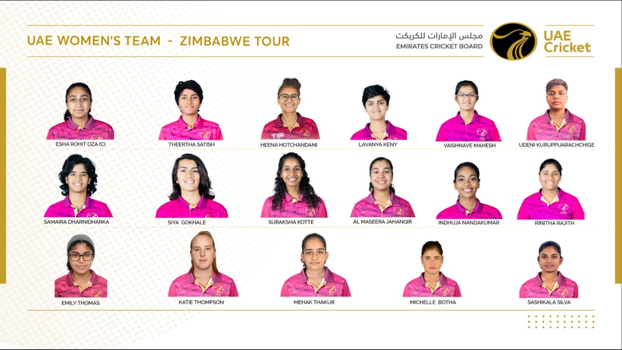 UAE Women set for historic ODI debut in Zimbabwe on 26 September
