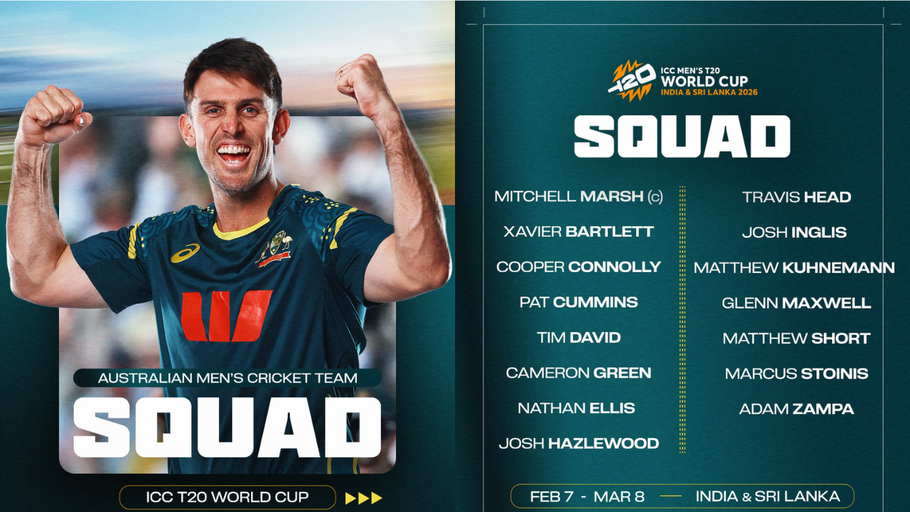 AustraliaÃ¢â‚¬â„¢s T20 World Cup squad: Cummins, Connolly return