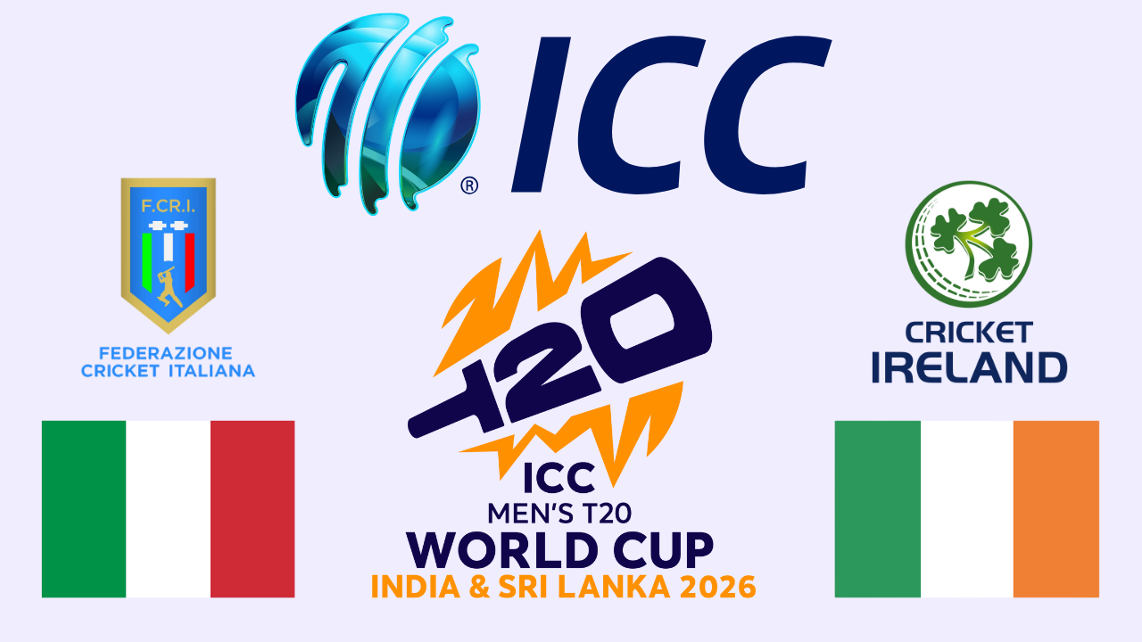 Italy beats Ireland in historic T20I ahead of 2026 World Cup debut