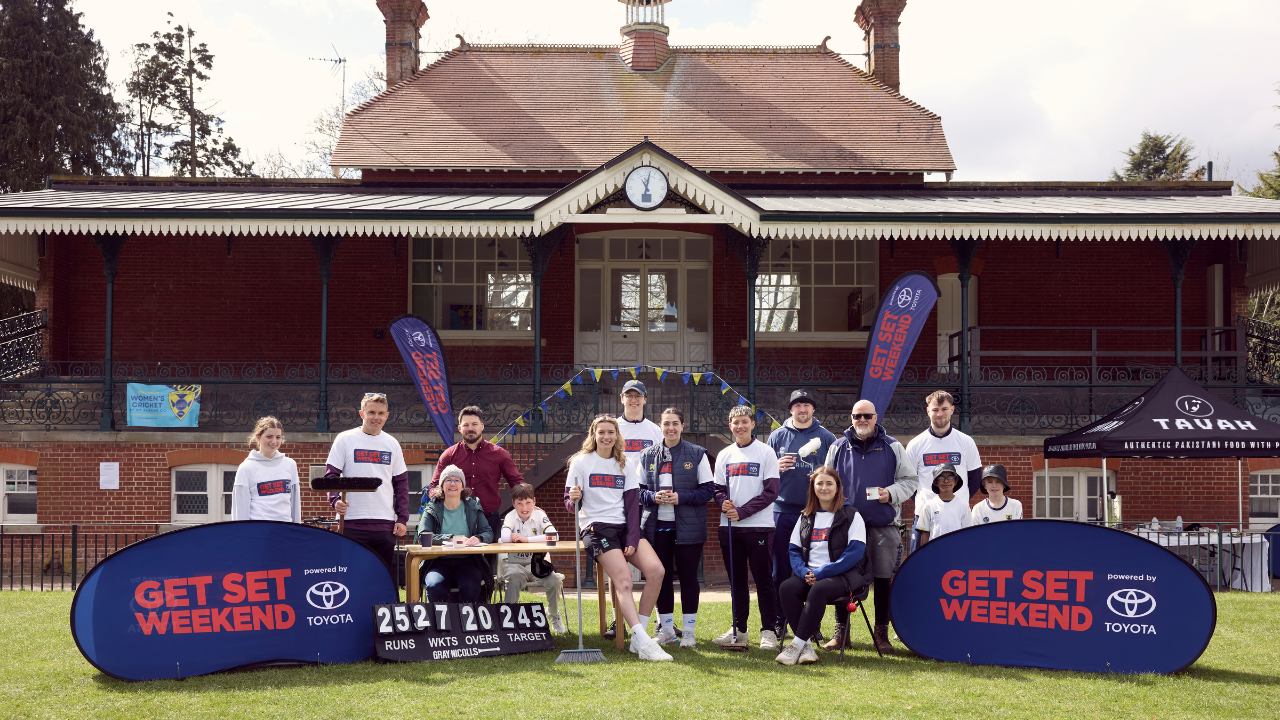 ECB Get Set Weekend 2026 draws 39,500 volunteers
