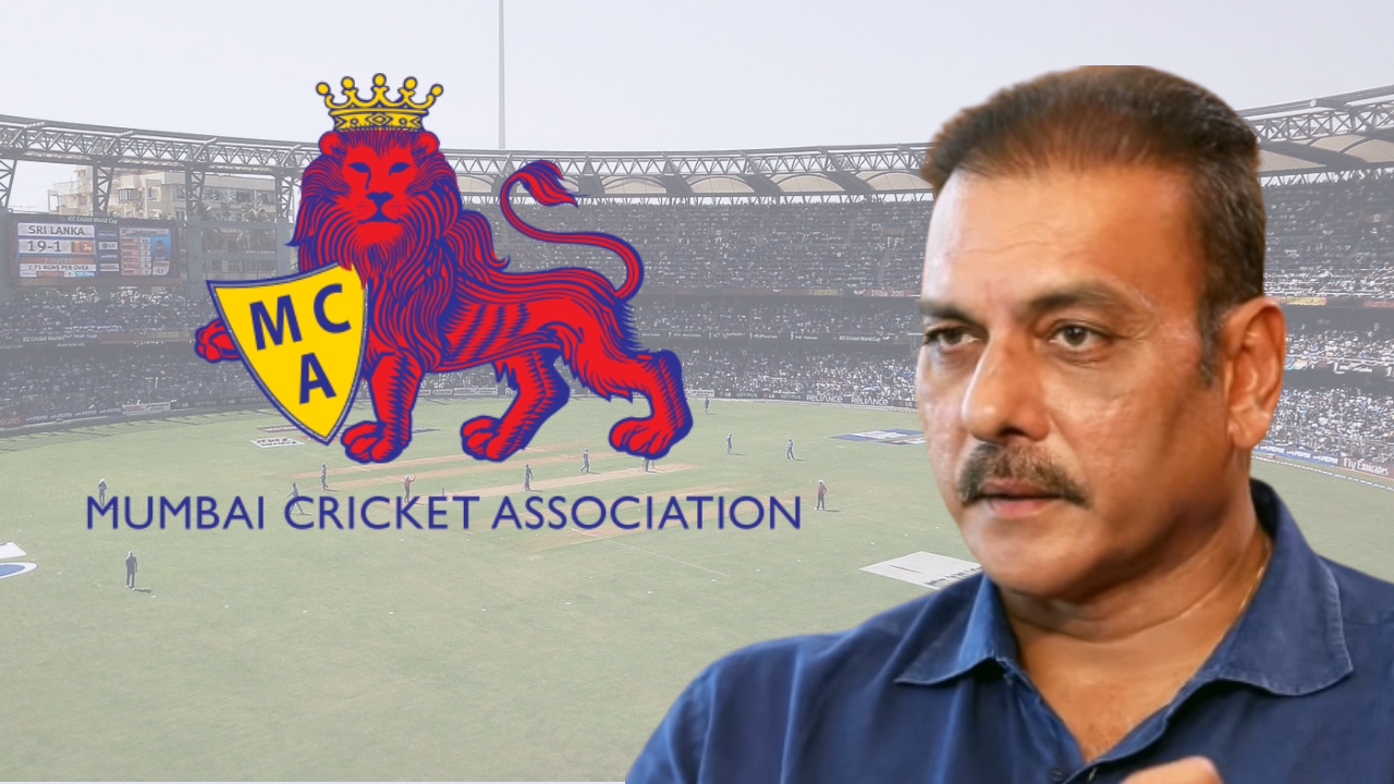 Ravi Shastri Stand unveiled at Wankhede Stadium